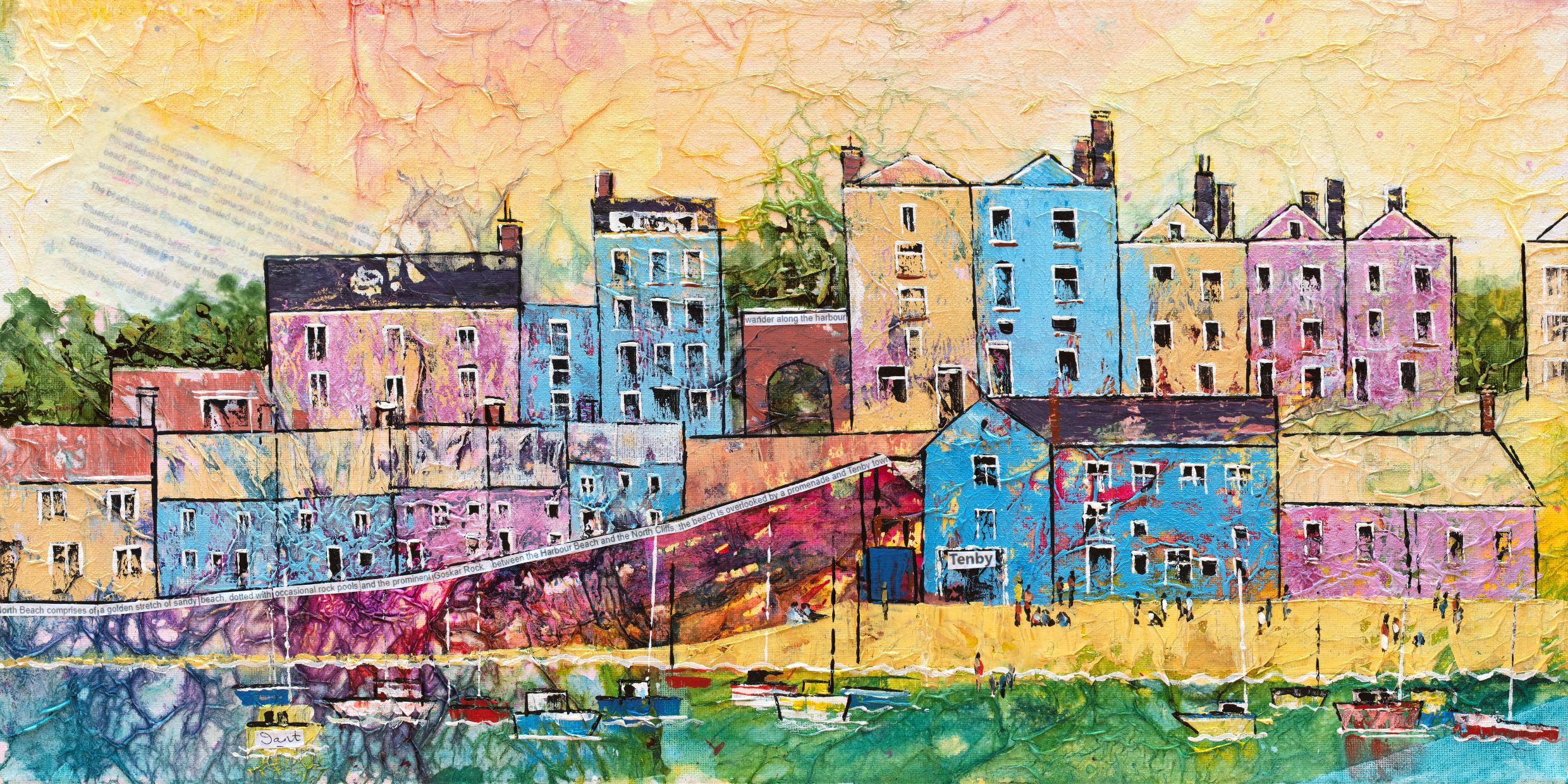 Tenby, North Harbour – Jantien Art